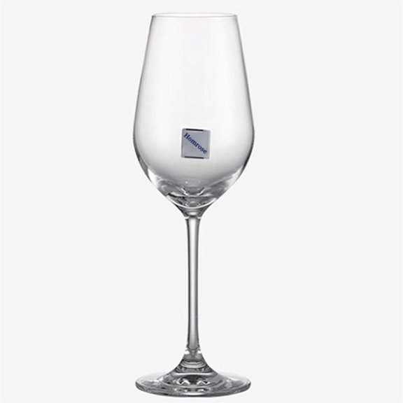 Madison Decor 18oz Black and Gold Wine Glass Goblets with Crystal ...