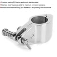 2Pcs Marine Grade Tube Clamp Clip Set Corrosions Resistant Design ...