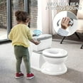 RONBEI Realistic Potty Training Toilet for Kids and Toddlers w ...
