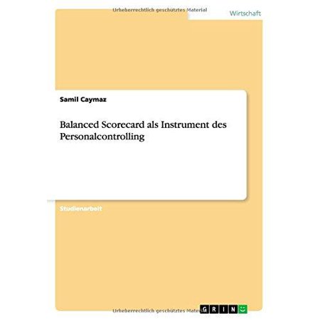Balanced Scorecard ALS Instrument Des Personalcontrolling | Walmart Canada