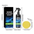 Car Nano Coating Polish Kit 100ml for Automotive Paint Restoration ...