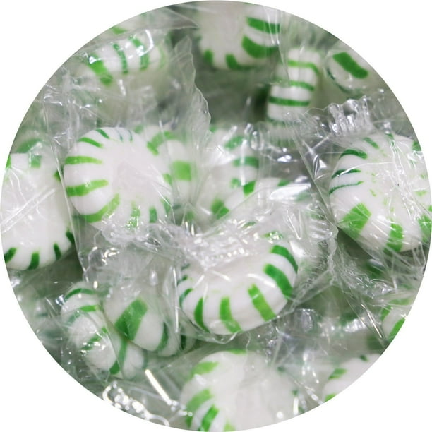 Sunrise Spearmint Starlight Mints 3 lb. Bulk Bag - Walmart.com
