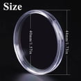 60P Clear Plastic Coin Capsules, Dollar Coin Holder, 40mm Silver Coin ...