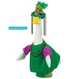 Gaggleville Mardi Gras Goose Outfit, Fits Large 23" H Statue, by Fox ...
