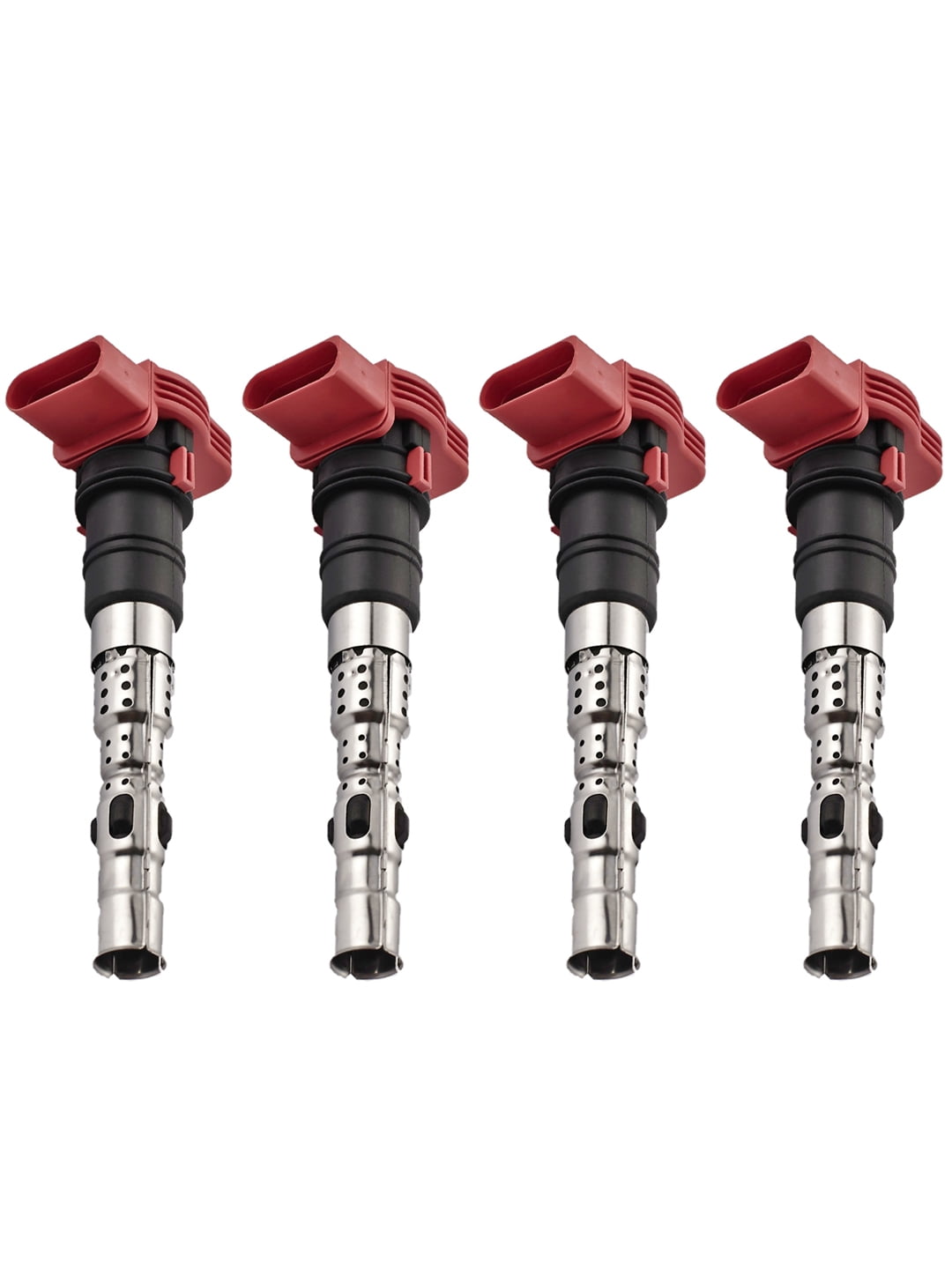 Set of 4 Ignition Coils Compatible with 2003 Audi A8 Quattro 4.2L V8 ...