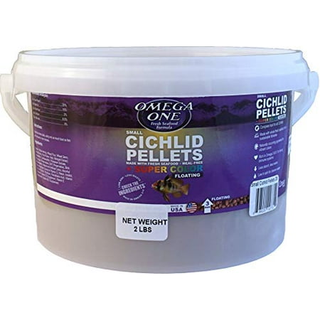 OmegaSea Food 02731 Small Cichlid Pellets 2 lb, 1 Can - Walmart.ca