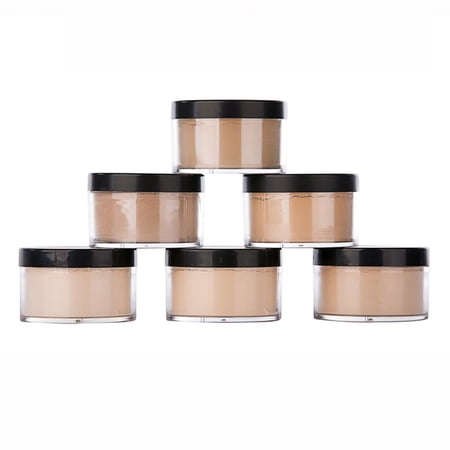 Makeup Loose Powder 6 Color Powder Matte Even Skin Tone Loose Powder ...