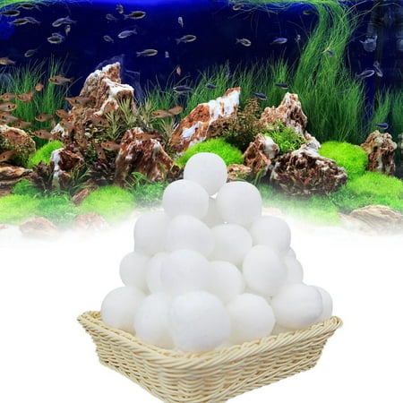 Peahefy Aquarium Filtering Cotton Ball Fish Tank Biological Filter ...