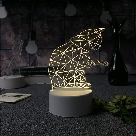 Tatum88 3d Illusion Night Lights Smart Touch Atmosphere Bulbing Visual ...