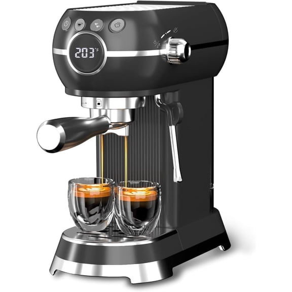 Espresso Machine, Cozeemax 20 Bar Espresso and Cappuccino Maker with ...
