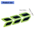 6PCS Very Bright Reflective Tape Carbon Fiber Protective Films ...
