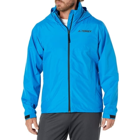adidas outdoor Men's Terrex Multi RAIN.RDY Two-Layer Rain Jacket, Shock ...