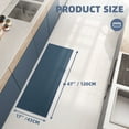 "PABUBE Non-Slip Long Kitchen Rug, Washable, Absorbent, Woven Runner ...