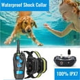 1000M Electric Shock Dog Training Collar Waterproof Rechargeable Remote ...