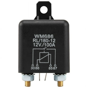 BENTISM 12V 140A Split Charge Relay Kit, Dual Battery Isolator for RV ...