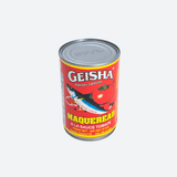 Geisha Nutrient-Rich Mackerel in Flavorful Tomato Sauce - Red, High ...