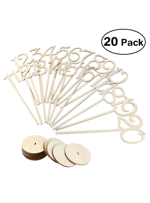 Table Numbers in Centerpieces - Walmart.com