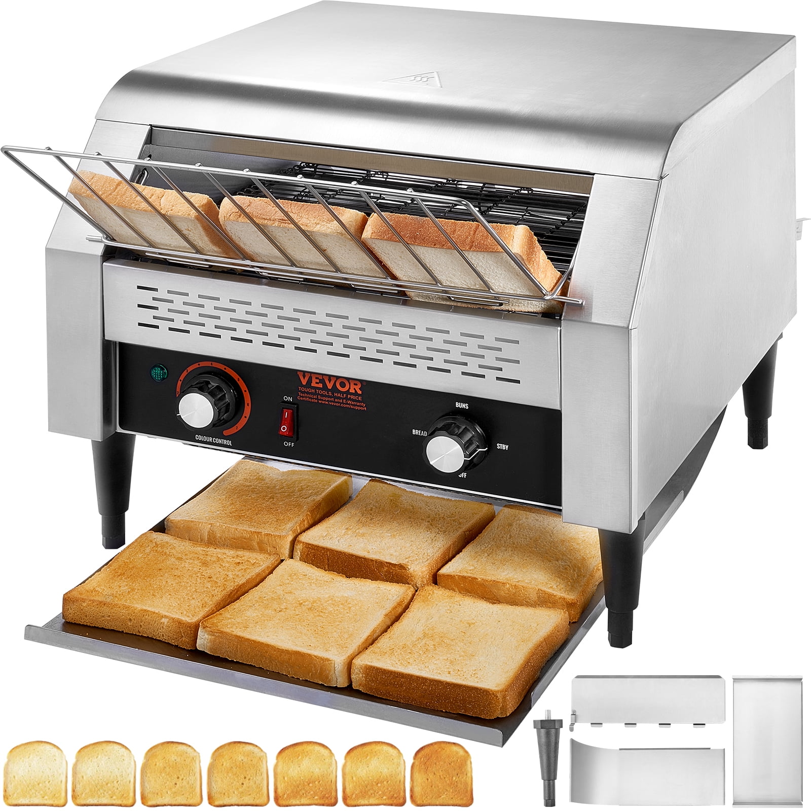 Click here for Vevor Commercial Conveyor Toaster 450 Slices/Hour... prices