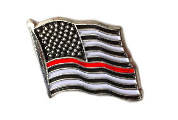 Thin Red Line American Flag Pins, 6 Pack - Walmart.com