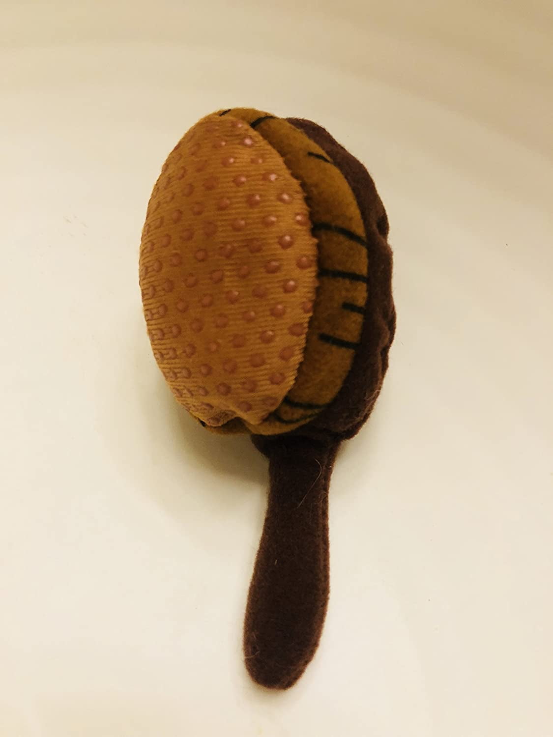 Brown Plush Soft Stuffed 4.5" Mini Hairbrush Doll Bear Clothing Craft ...