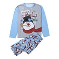 Family Matching Christmas Snowman Pajamas Set PJs Xmas Gift Sleepwear ...