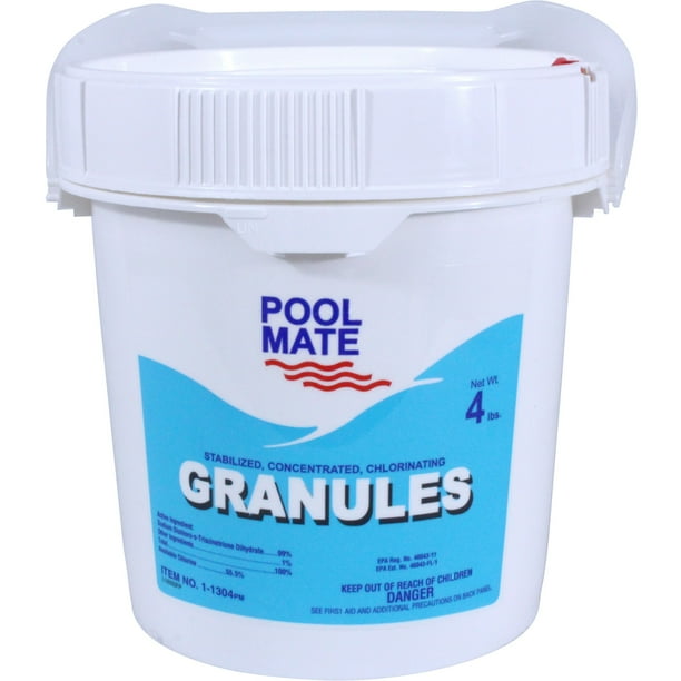 Pool Mate Stabilized/Concentrated/Chlorinating Granules for Swimming ...