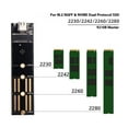 M.2 NGFFs NVME SSDs to USB 3.1 Type C Risers Board Supporting Multiple ...