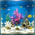 Silk Fish Tank Plants for Aquarium, Fighting Fish, Goldfish, or Other ...