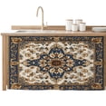 Boho Ethnic Pantry Cabinet Curtains 28''x51'', Vintage Bohemian ...