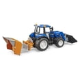 Bruder Trucks #09861 New Holland Powerstar T5.120 with load box, bale ...