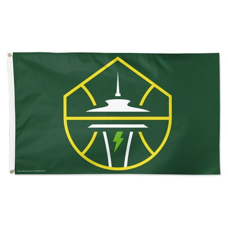 WinCraft Seattle Kraken 3' x 5' Single-Sided Deluxe Mascot Flag ...