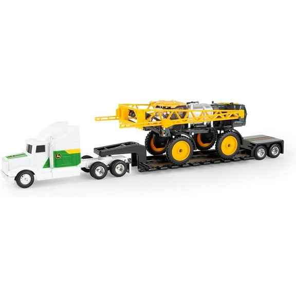 John Deere Toy Haying Set, 1:32 Scale with Tractor, Baler, Wagon - 15 ...