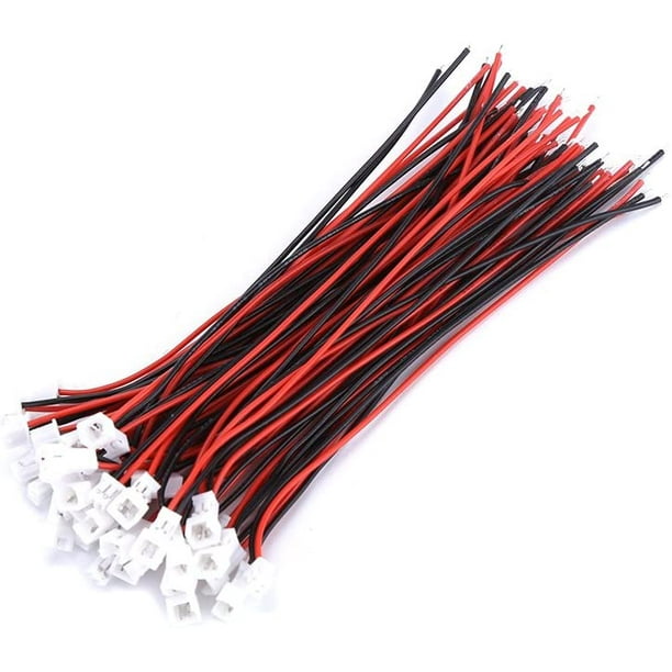 AVEKI JST1.25 2P Connector 20 Sets/pack Micro JST 1.25MM 2-Pin/3-Pin Male&Female Connector Plug ...