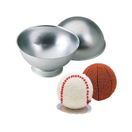 Sphere 3D Baking Mould Aluminum Alloy 3D Ball Mould Sphere Pastry ...