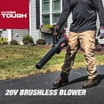 Free Shipping! Hyper Tough Cordless 20V Max Brushless Handheld Blower ...