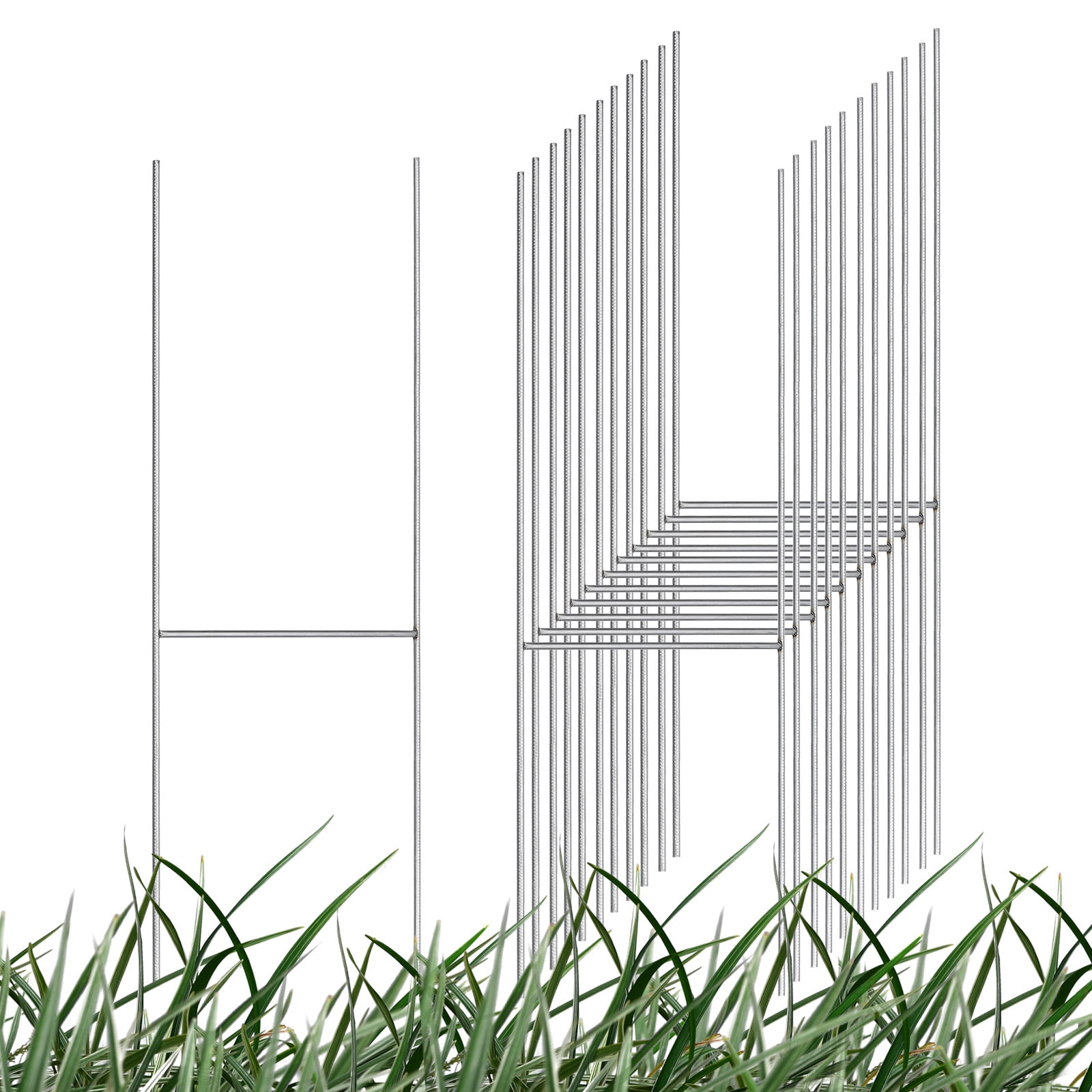 Click here for Uxcell Yard Sign Stakes  15X6 Metal H Stakes  Lawn... prices