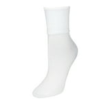 Size one size Women's Plus Size Cotton Turn Cuff Sock - Walmart.com