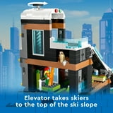 LEGO City Ski & Climbing Center 60366, 3-Level Set with 8 Minifigures ...