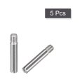 Uxcell 5 pack M2.5 x 14mm Slotted Cylindrical Pin 304 Stainless Steel ...