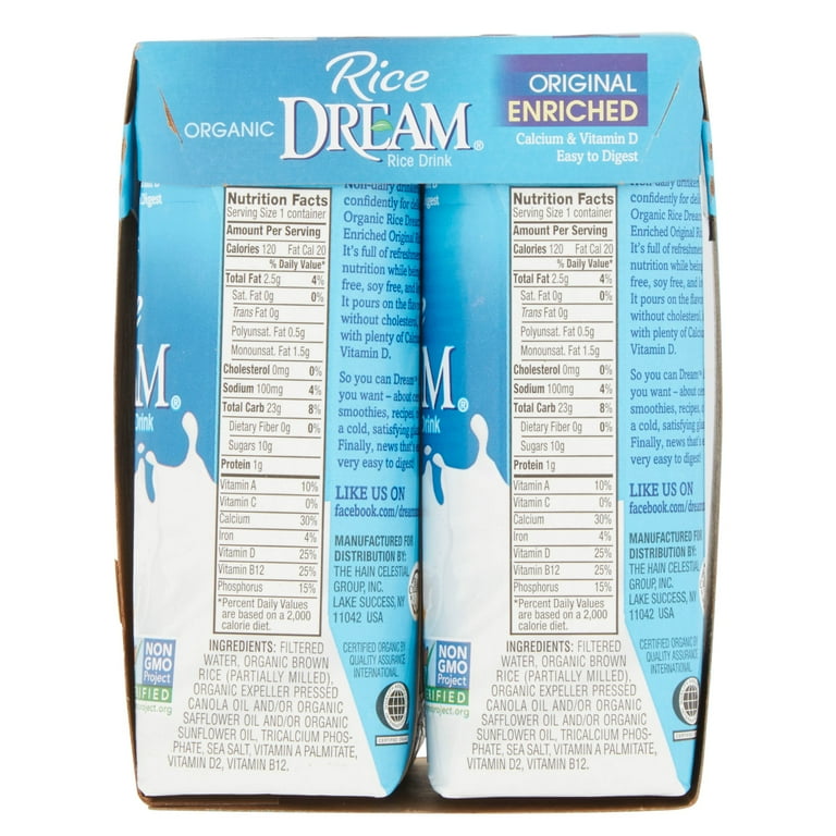Rice Milk Nutrition Facts