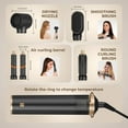 Atopskins 5 in 1 Hair Dryer Brush Multifunctional Hot Air Brush Blow ...