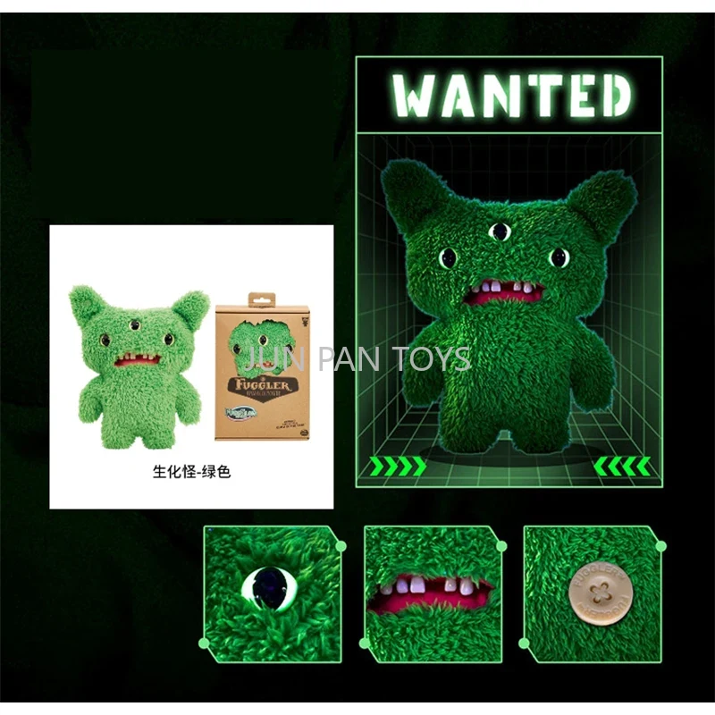 2025 Original Fuggler X DC Batman juguete suave divertido monstruo feo ...