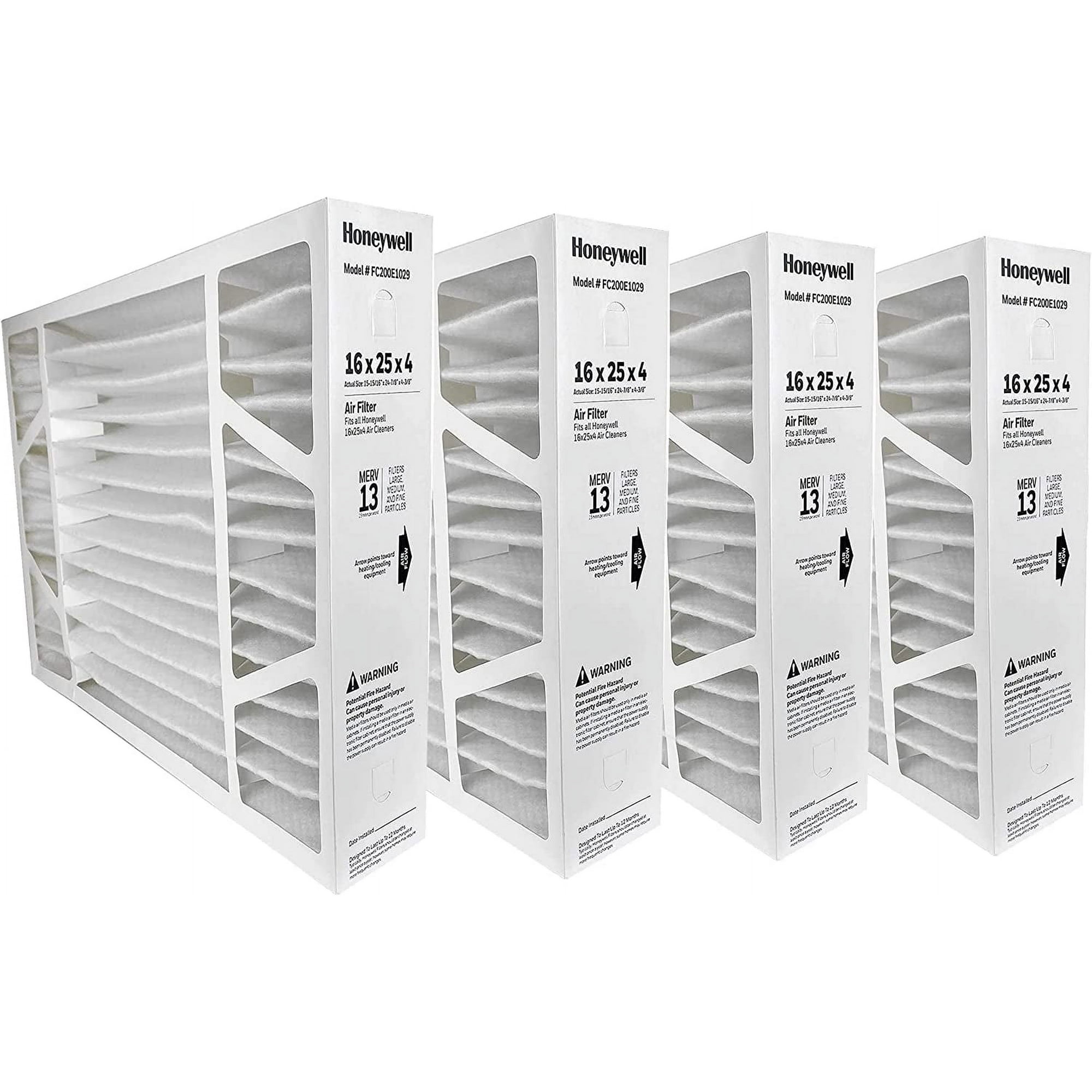 Click here for Honeywell Home Fc100a1029 16x25x4 Pack Of 4 16x25x... prices