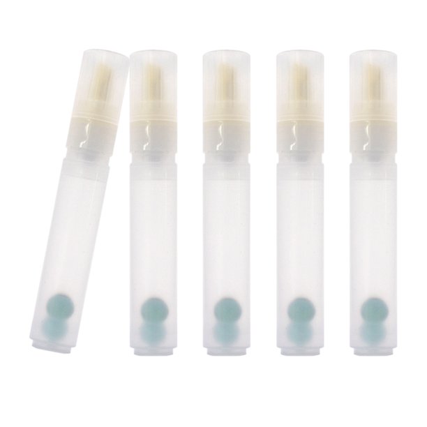 5Pcs Fillable Empty Paint Pen Shell Refill Blank Tube 10mm Marker for ...
