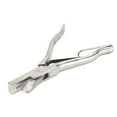 Pig Ear Tag Plier Stainless Steel Animal Ear Notcher with Safe Buckle ...