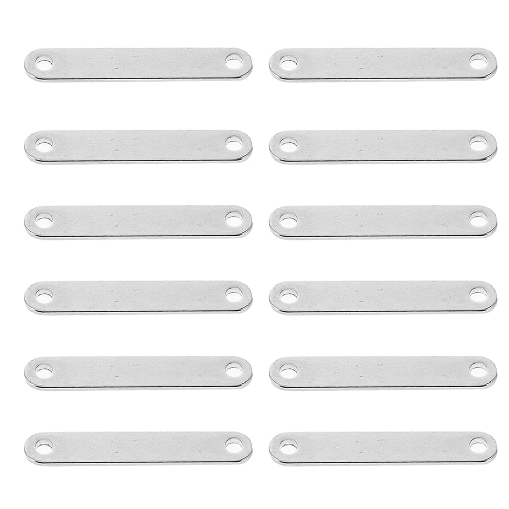 Blank Link Stamping Stainless Bar Tag Jewelry Charm Steel Bracelets ...