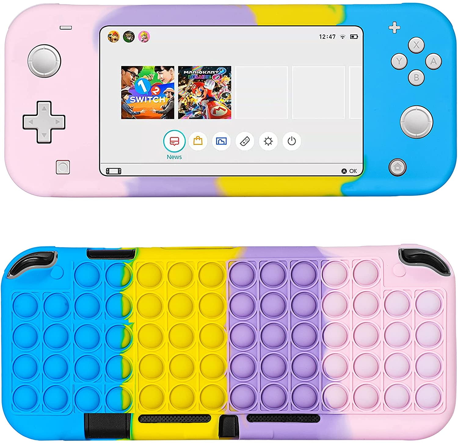 For Nintendo Switch Lite Silicone Case Fidget Toy It Funny Fun For for-nintendo-switch-lite-silicone-case-fidget-toy-it-funny-fun-for