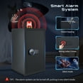 Bigfeliz 4.0 Cu.ft.Large Safes,Fire and Water Resistant Home Safe,Security Safe Box with Alarm ...