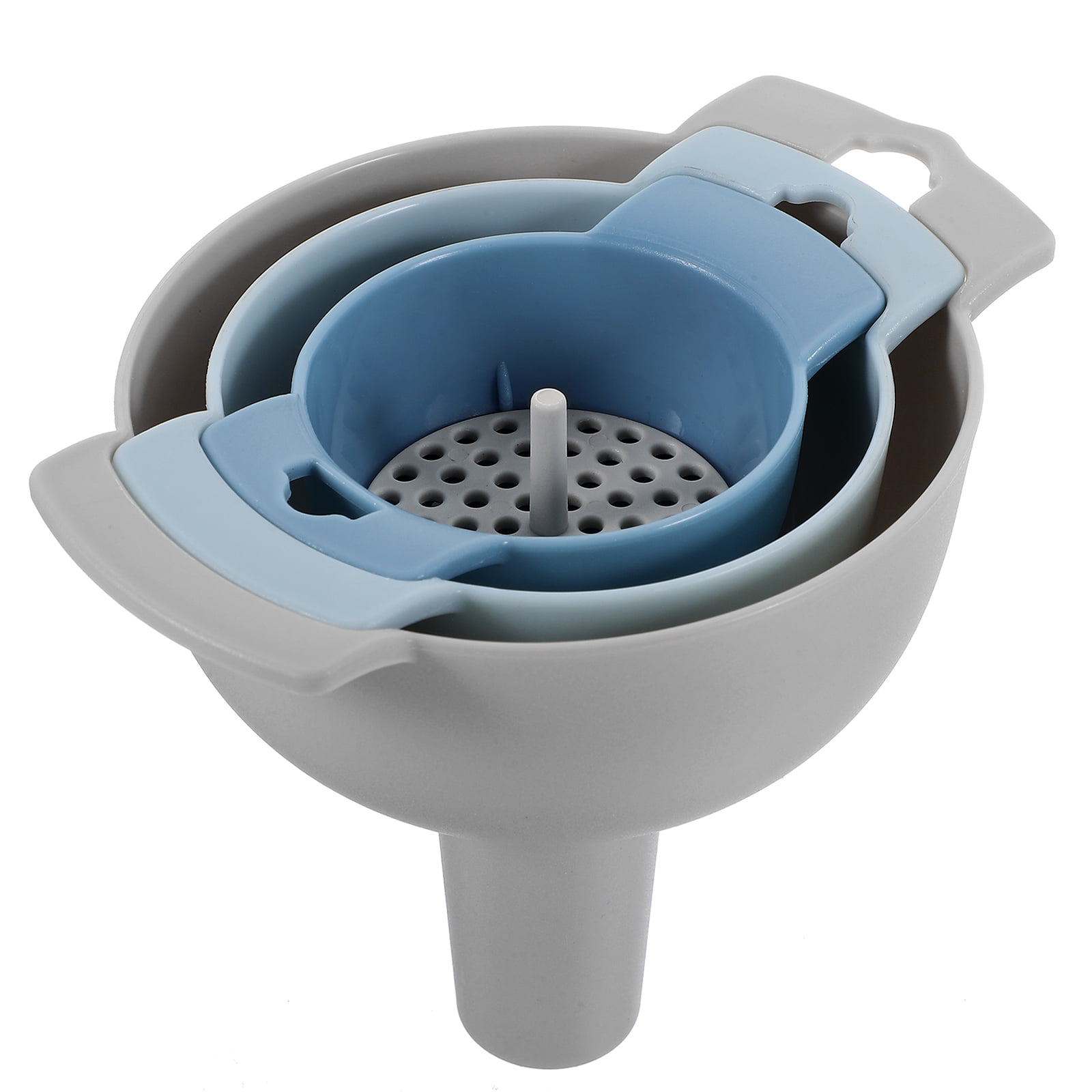 juego de embudos de cocina para rellenar botellas, embudos, embudo para ...