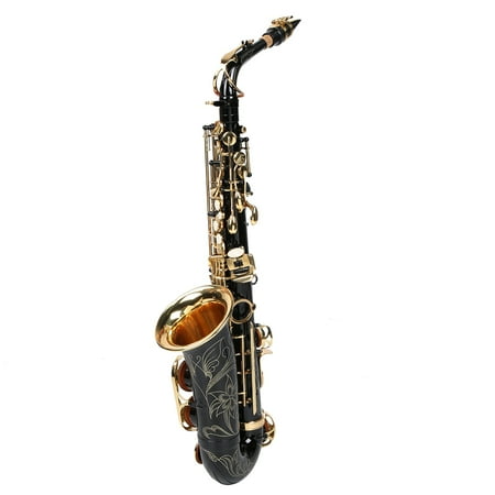 E Flat Saxophone Set, With Cork Grease White Gloves Box Bell Mouth E ...